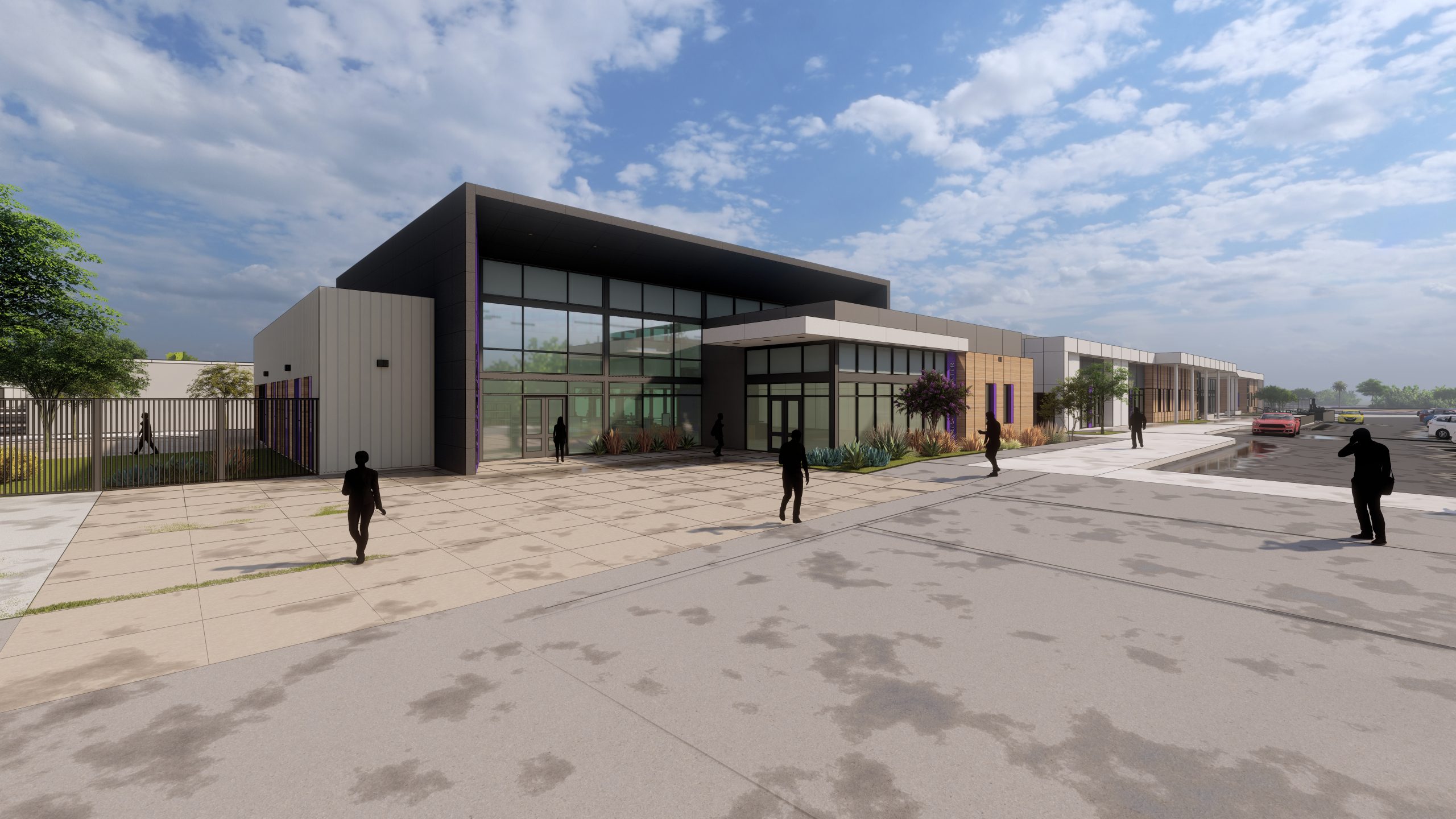 Pacific High School Student Center - SBCUSD Facilities